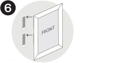 How to use Command™ Strips for Hanging Pictures